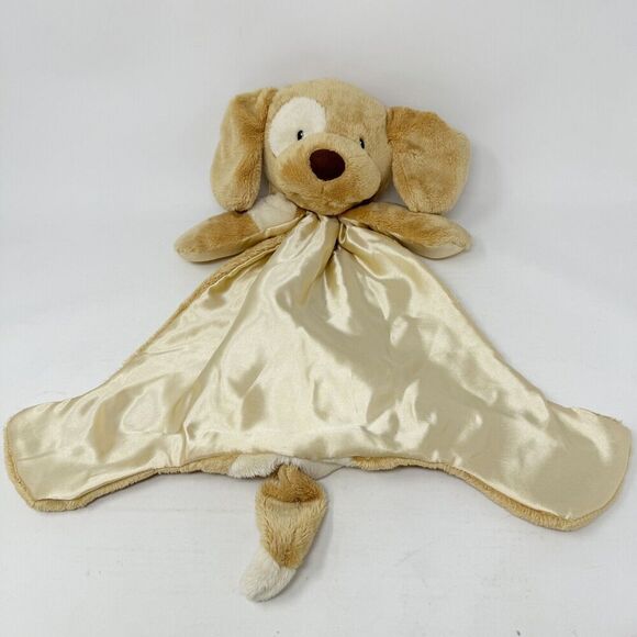 Gund | Toys | Gund Huggy Buddy 3 Tan Spunky Puppy Dog Security Blanket ...